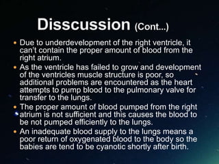 Case presentation: Hypoplastic right heart | PPTX | Heart and ...
