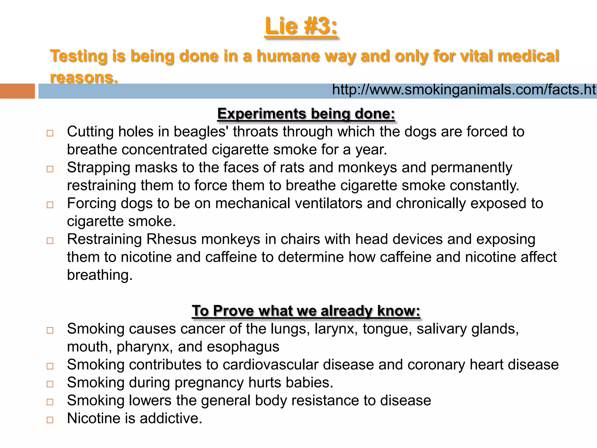 The Case Against Animal Experimentation 2 | PPTX
