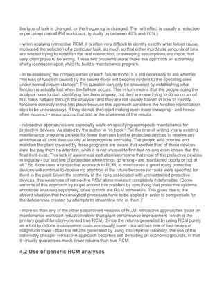 The case against streamlined rcm | PDF