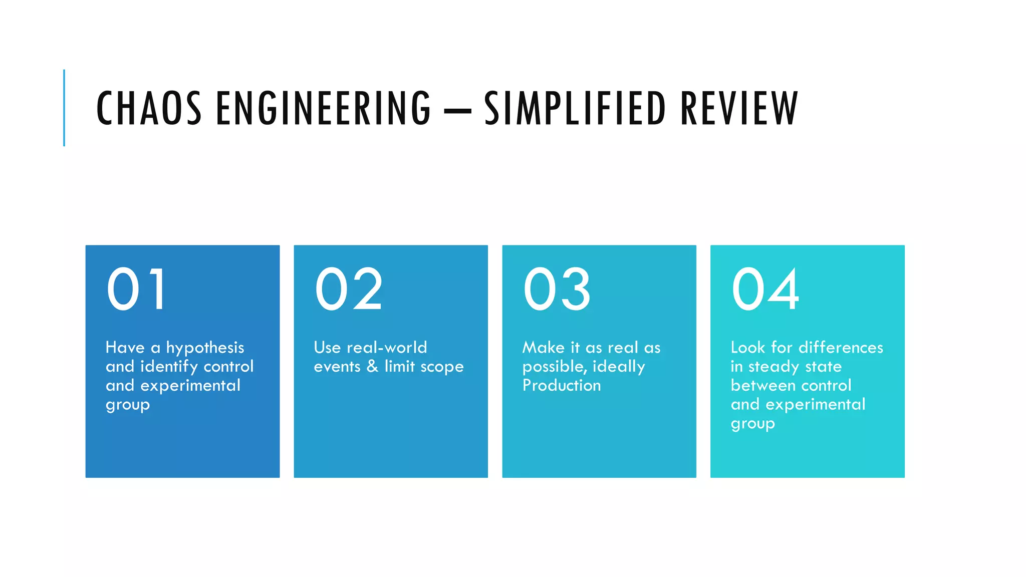 The case for chaos testing | PDF