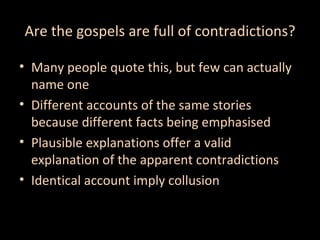 The case for christ - www.glasgowchurch.org.uk