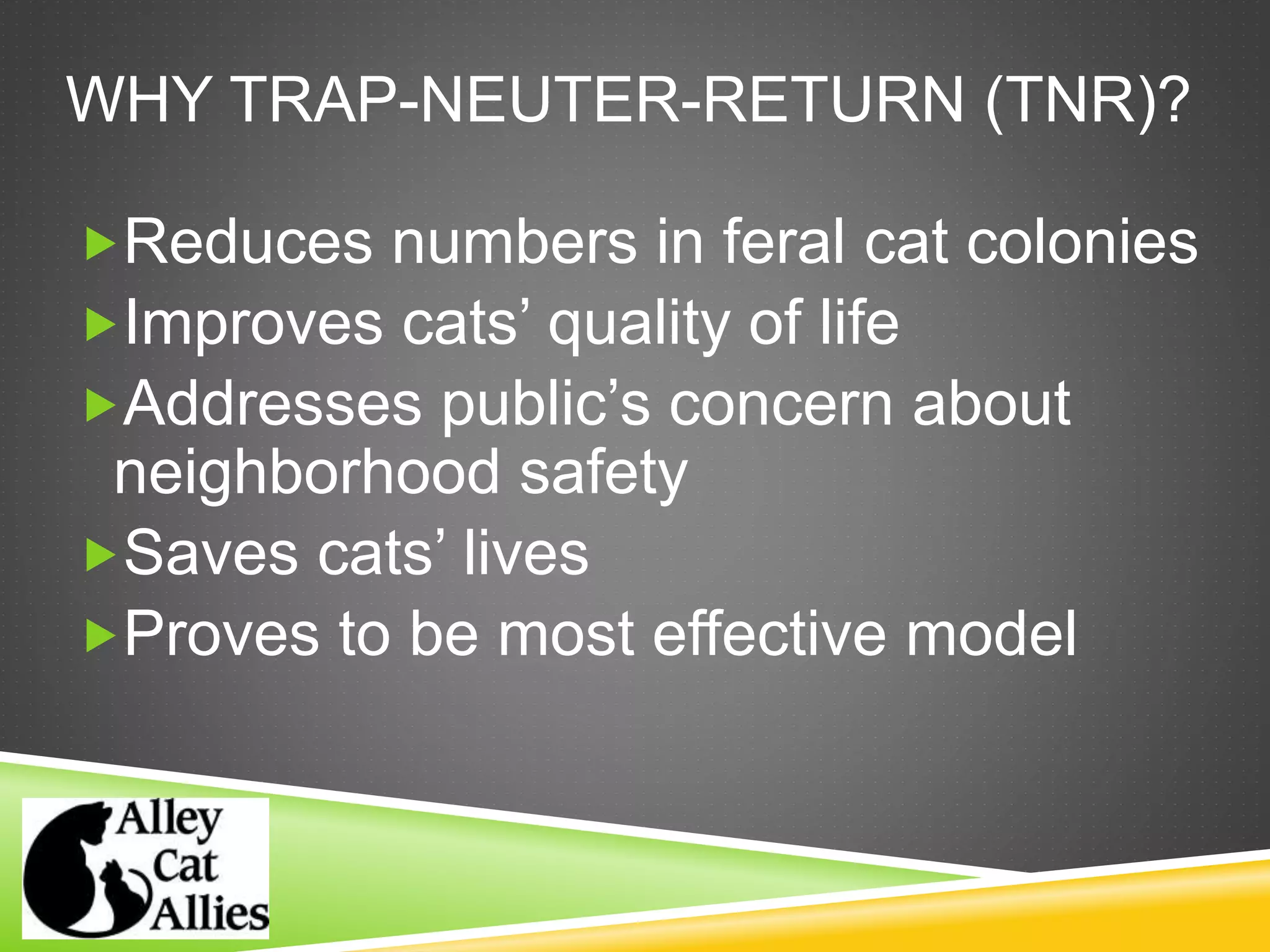 The Case for TNR | PPT