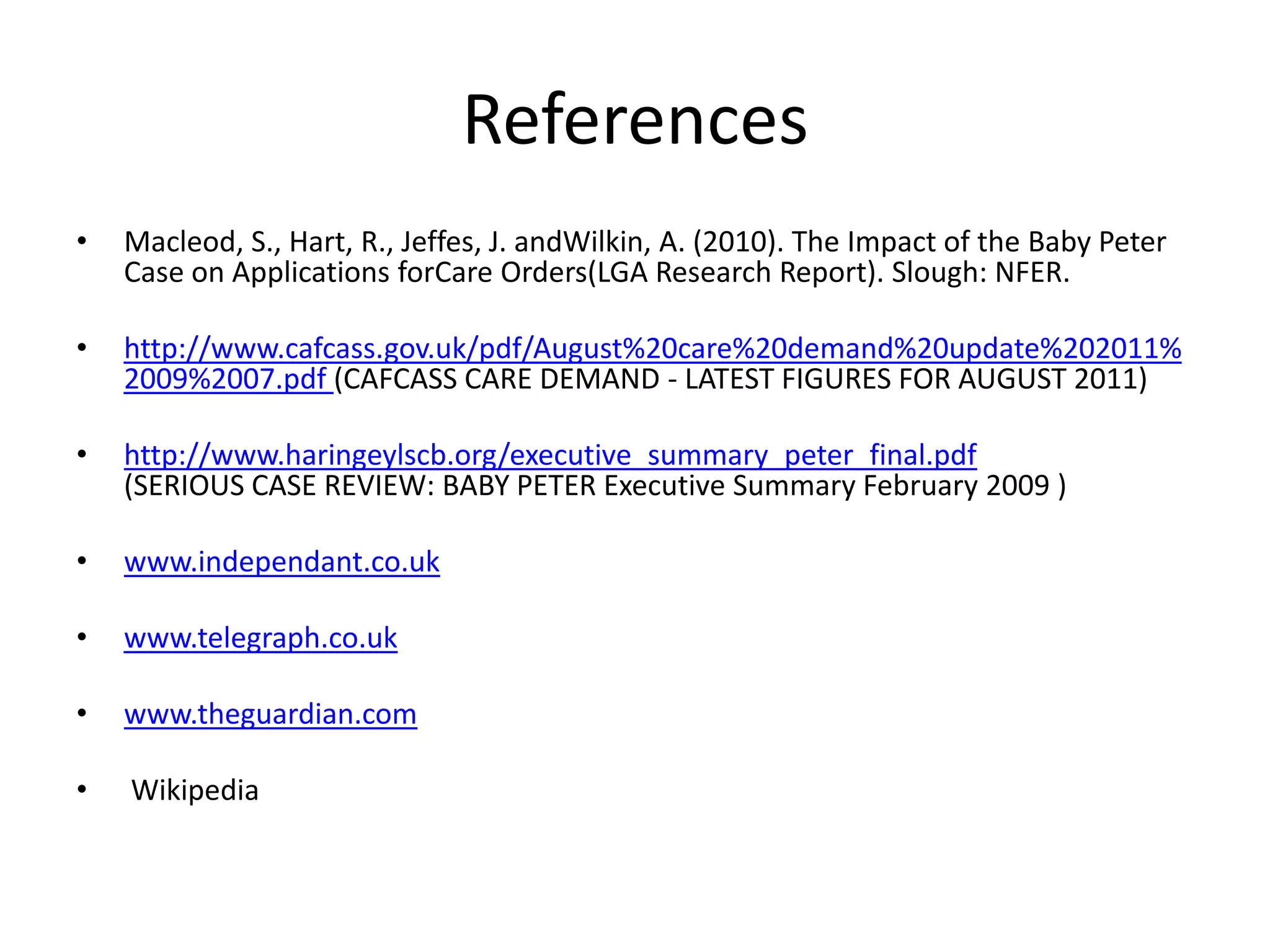 The case of Baby P | PPTX