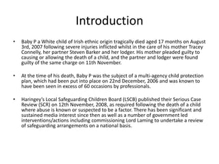 The case of Baby P | PPTX