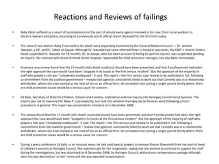 The case of Baby P | PPTX