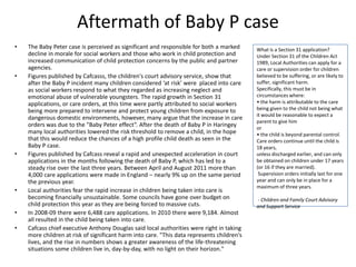 The case of Baby P | PPTX