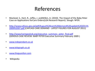 The case of Baby P | PPTX