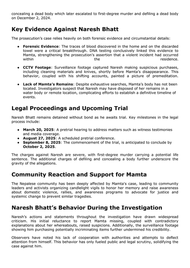 The Case of Naresh Bhatt: A Timeline of Allegations and Legal ...