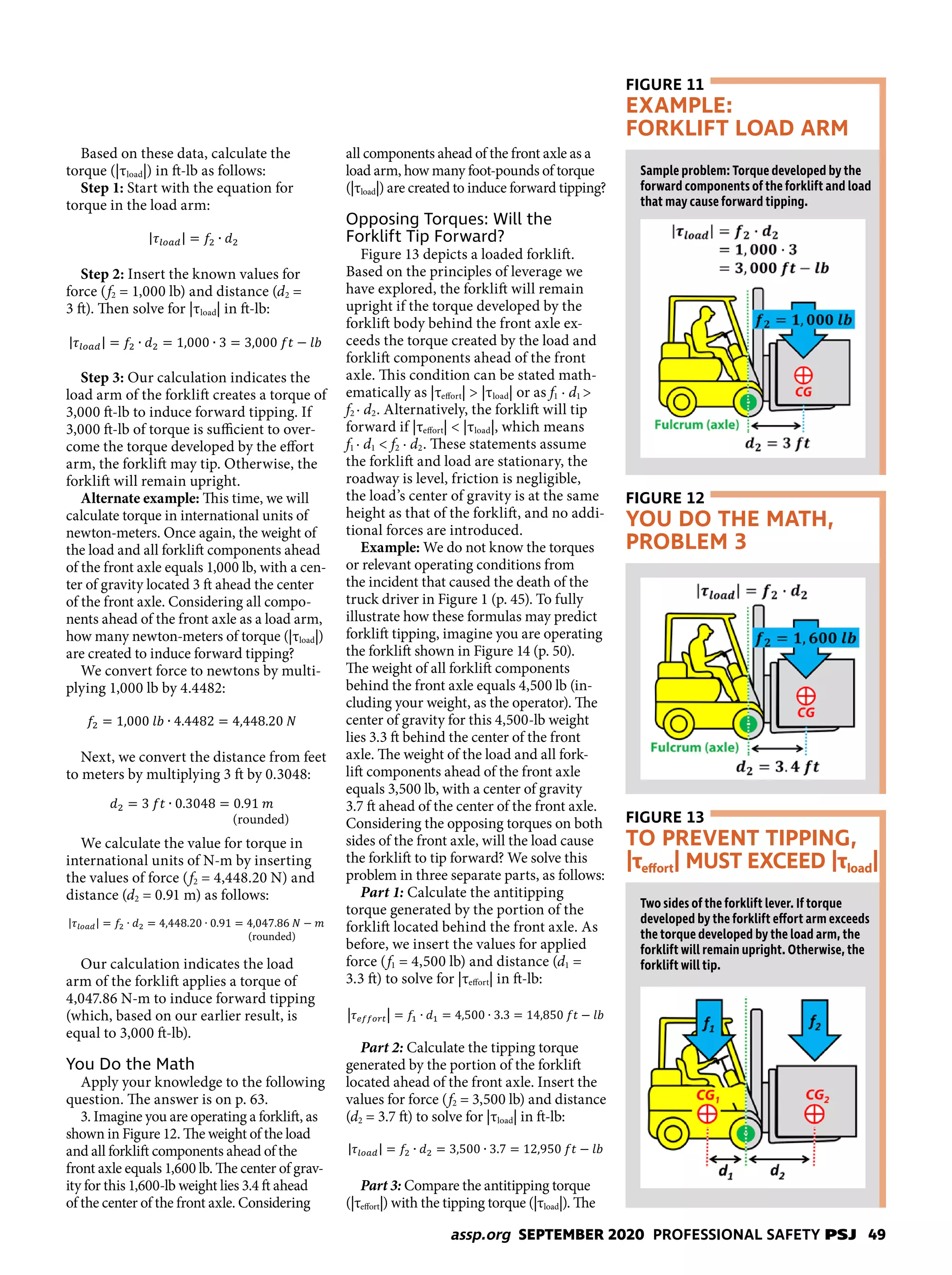 The Case of the Tipping Forklift | PDF