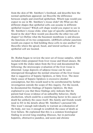 The Case of Will Smithers To Exhume or not Exhume, that is the .docx