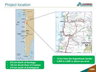 The caserones project | PPT