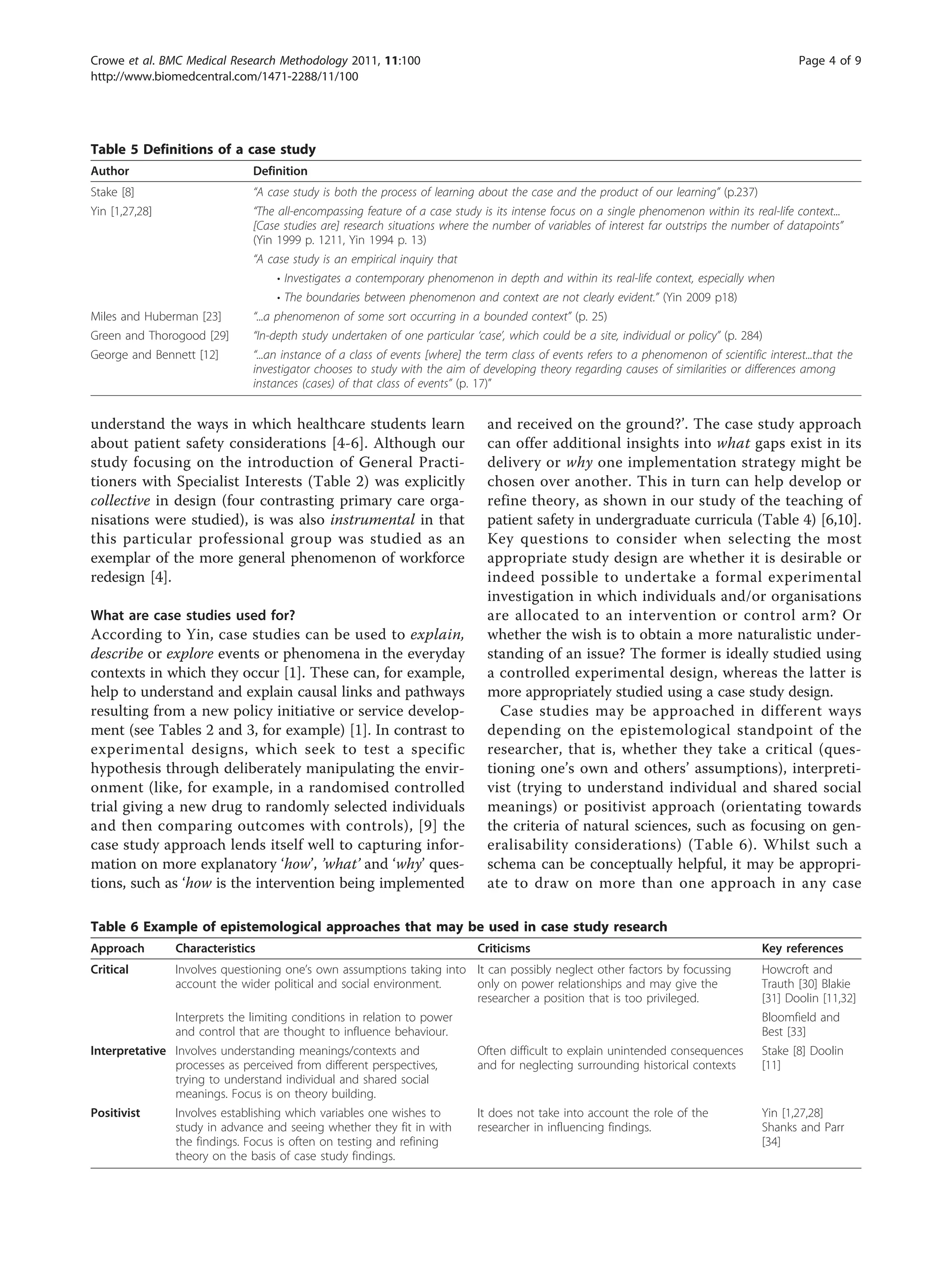 The case study approach | PDF