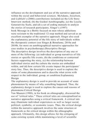 The Case StudyMany disciplines use various forms of the ca.docx