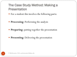 The case study method | PPT