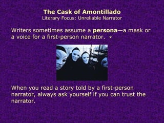 The cask of amontillado | PPT