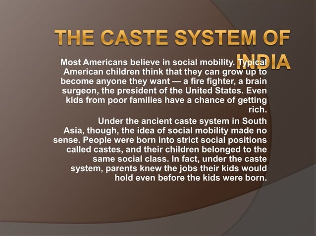 The caste system of india | PPTX | Hinduism | Religion & Spirituality