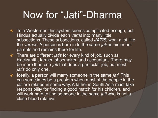 The caste system of india