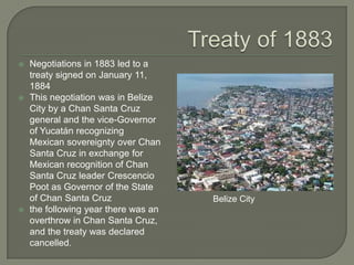 The caste war of yucatan | PPTX