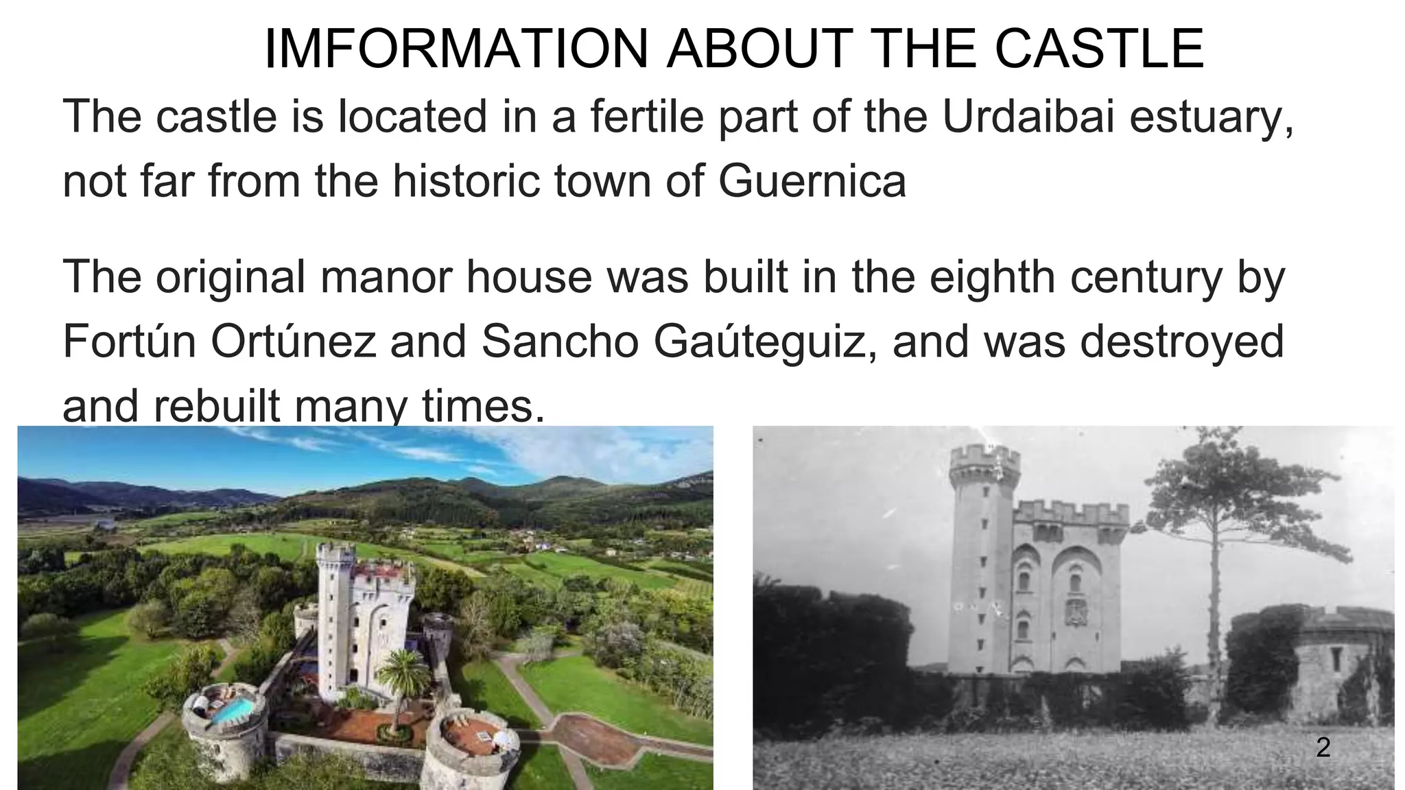 The castle of arteaga | PPTX