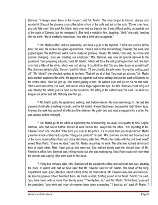 The Catbird Seat by James Thurber | DOCX
