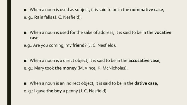 The category of case | PPT