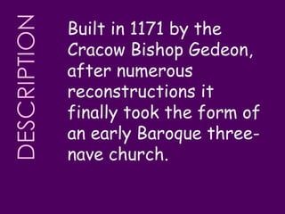 Monuments in Kielce: The Cathedral of Ascension | PPT