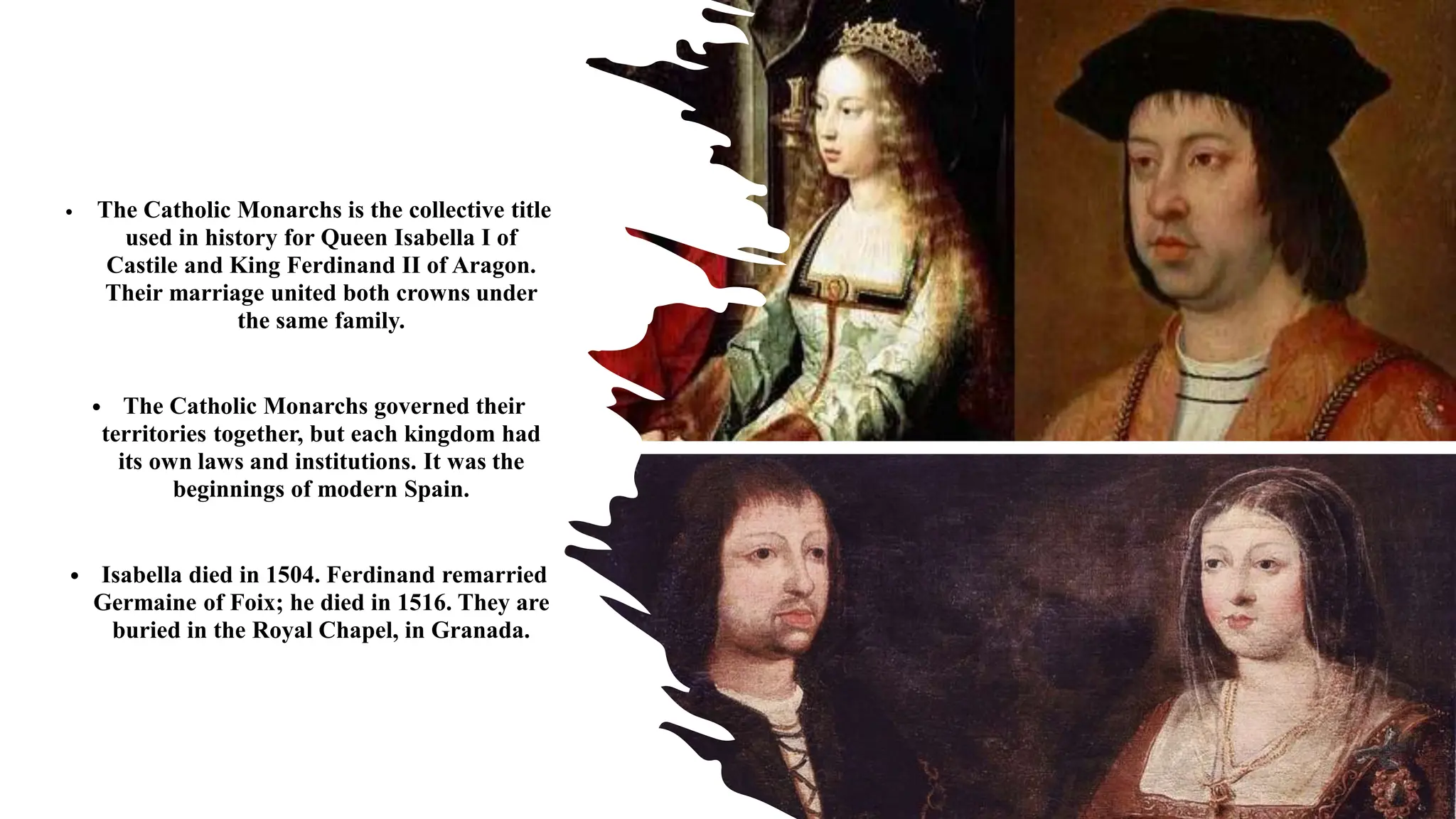The Catholic Monarchs: domestic and foreing policy. | PPTX