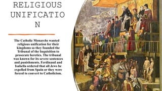 The Catholic Monarchs: domestic and foreing policy. | PPTX