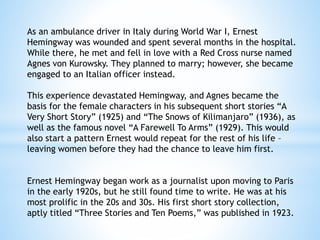 Cat In The Rain Ernest Hemingway