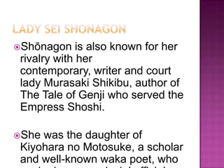 The cat who lived in the palace by lady sei shonagon | POTX