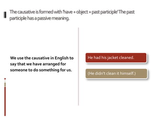 The Causative Form | PPTX