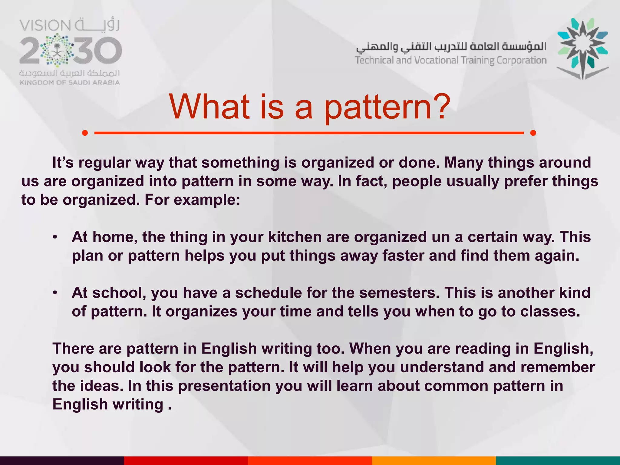 The cause effect pattern | PPTX