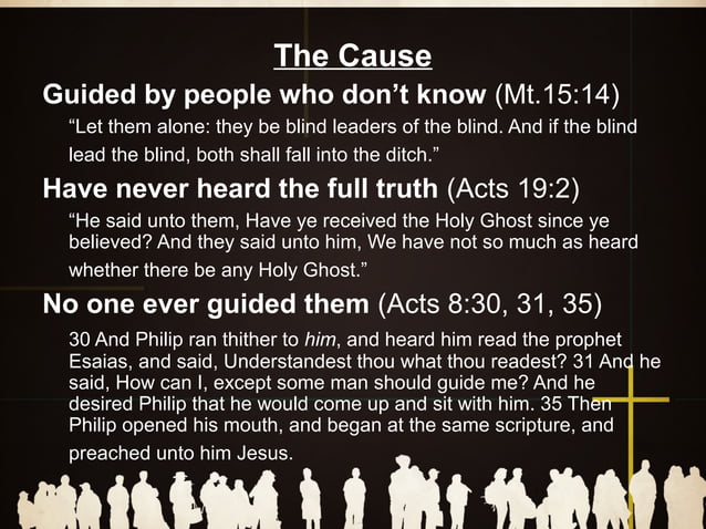 The cause and cure of religious confusion | PPT | Christianity ...