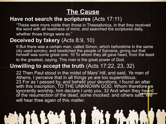The cause and cure of religious confusion | PPT | Christianity ...