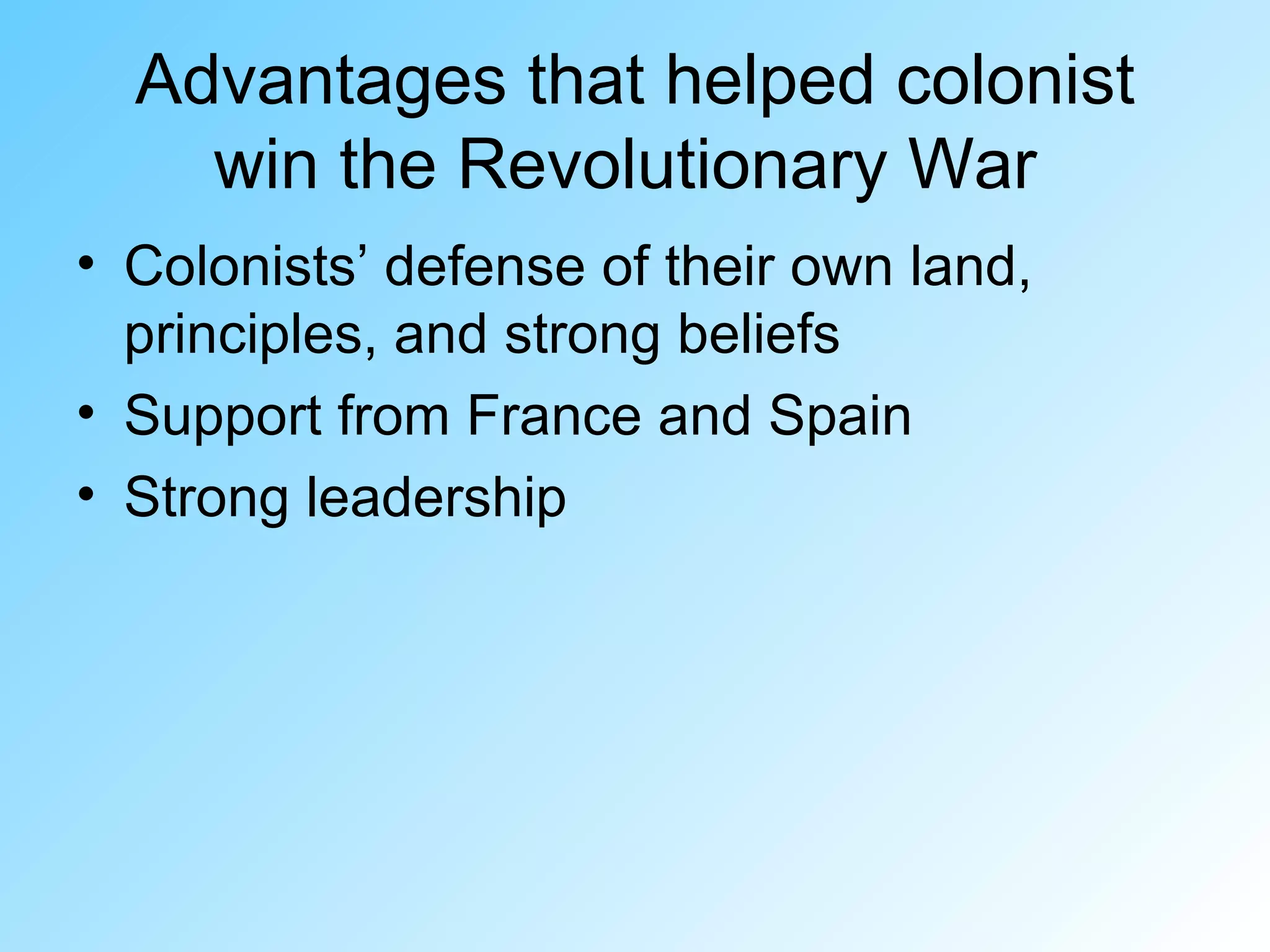 The Causes And Results Of The American Revolution | PPT