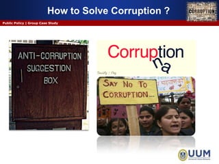 The causes of corruption | PPTX