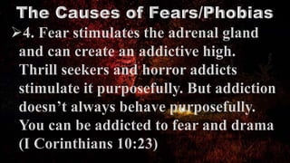 The causes of fears and phobias | PPT