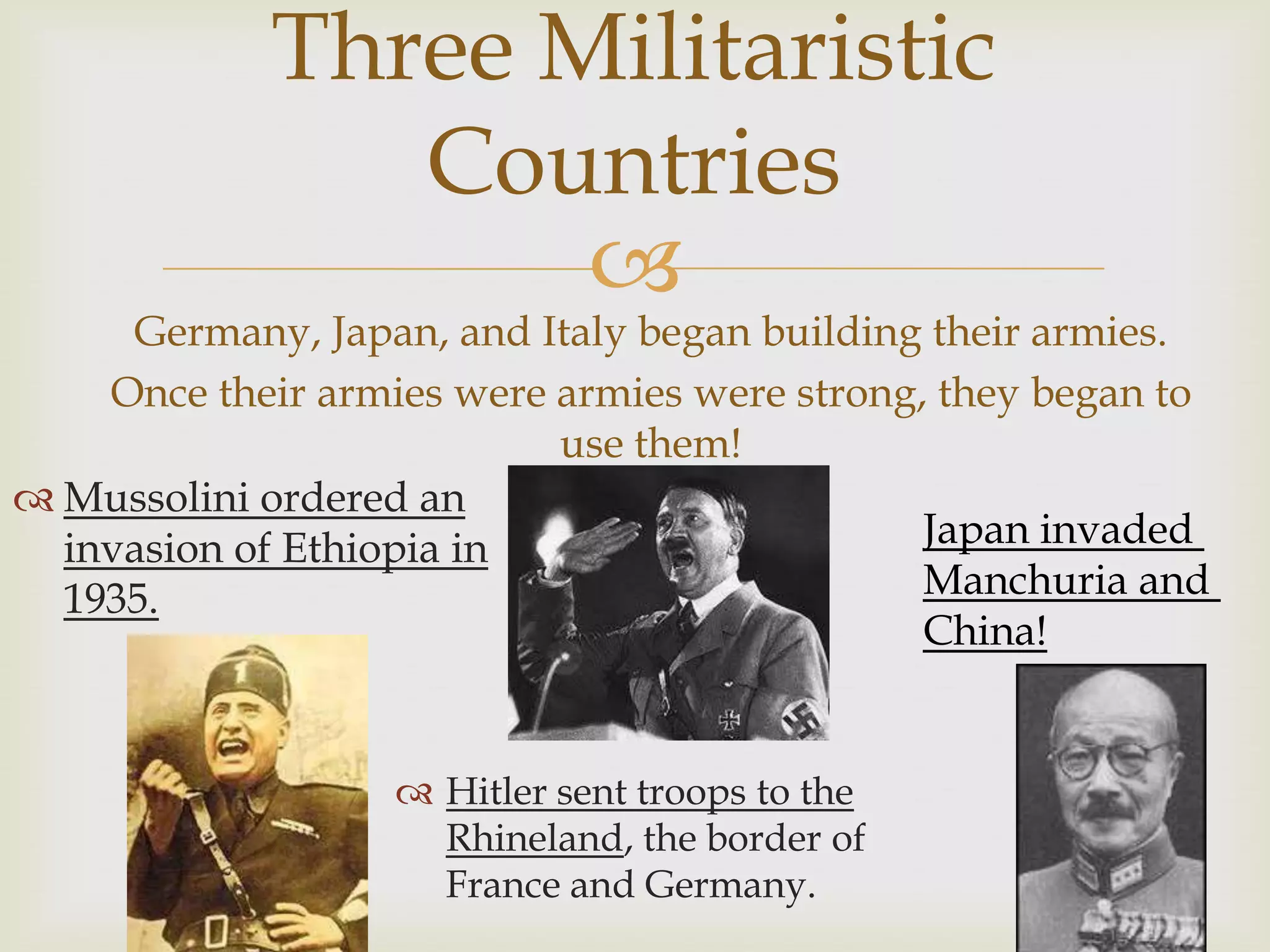 The causes of world war ii | PPTX