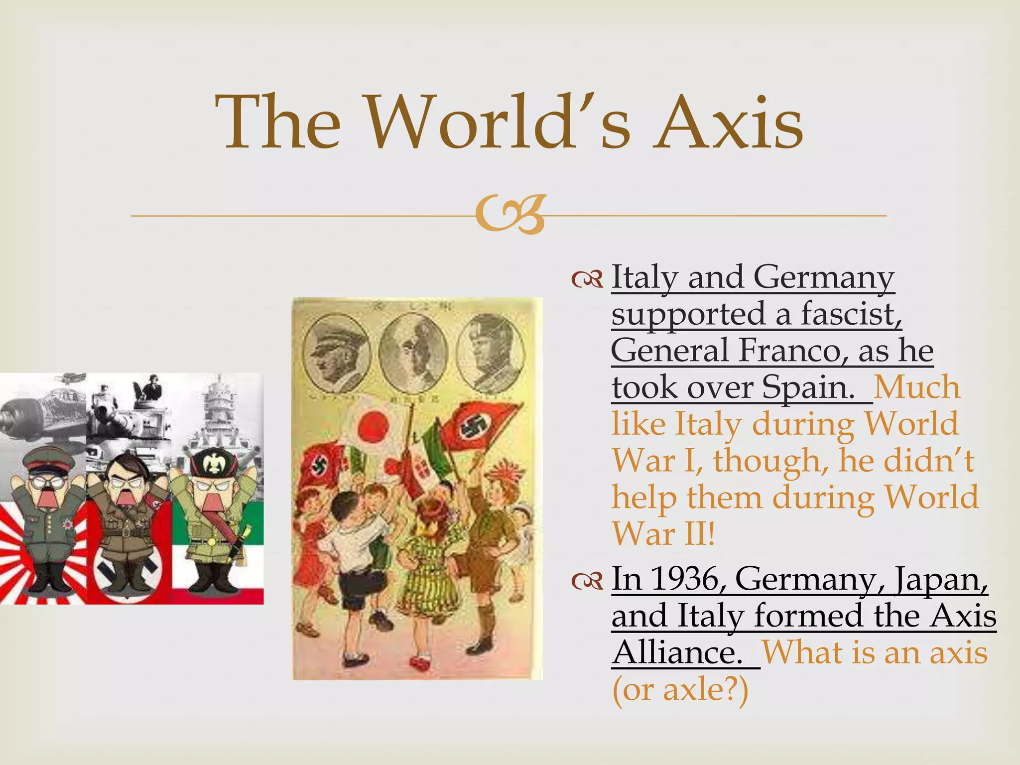 The causes of world war ii | PPTX
