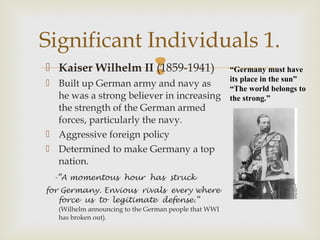 The Causes of WW1 | PPT