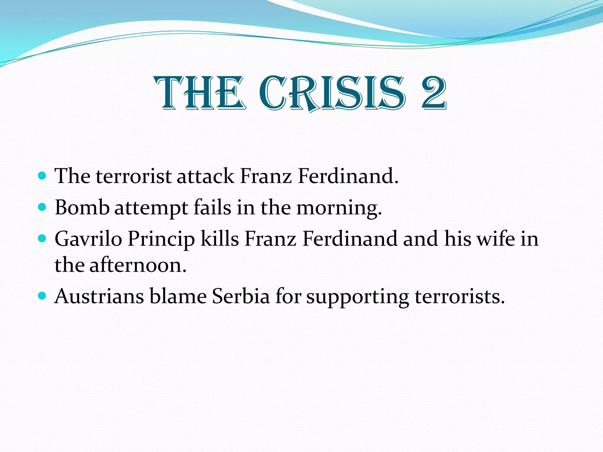 The causes of ww1 | PPT