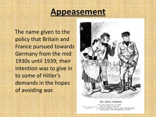 The causes of ww2 powerpoint presentation | PPTX