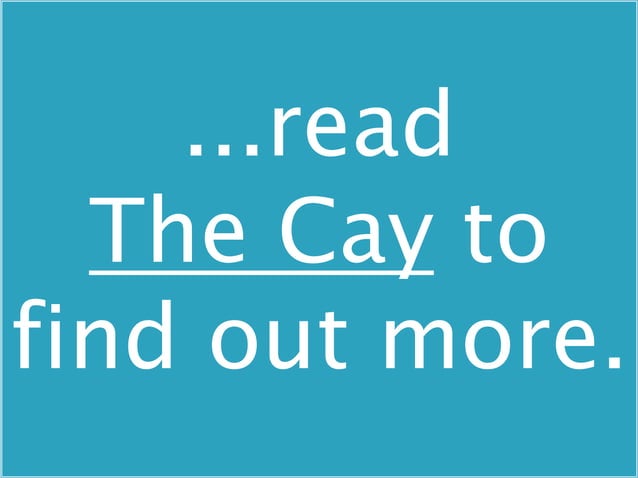 The cay book trailer | PPT