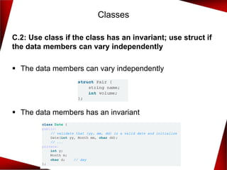 The c++coreguidelinesforsavercode | PPT