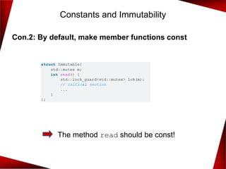 The c++coreguidelinesforsavercode | PPT