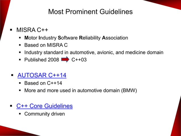 The Ccoreguidelinesforsavercode Ppt
