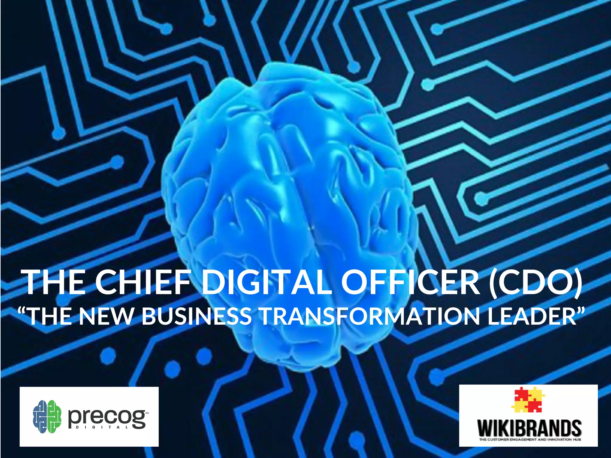 The Chief Digital Officer (CDO) - The New Business Transformation ...