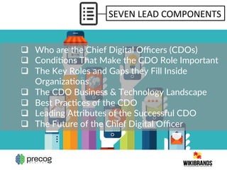The Chief Digital Officer (CDO) - The New Business Transformation ...