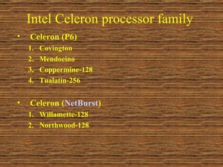 Celeron | PPT