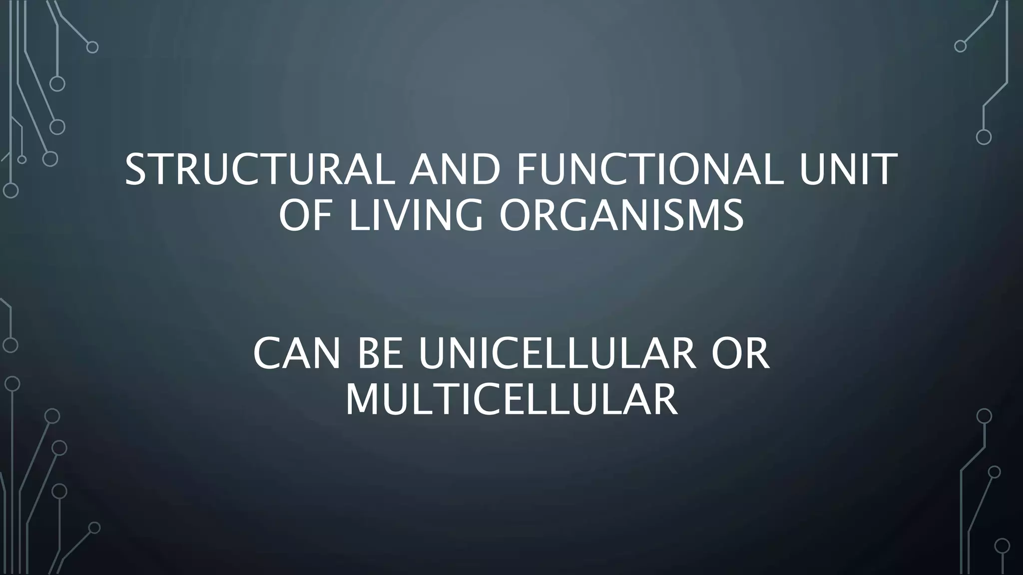 The cell - basics | PPTX